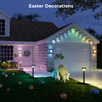 XMCOSY+ Smart Solar Motion Sensor Light - 6 pack (Included Smart Bridg ...